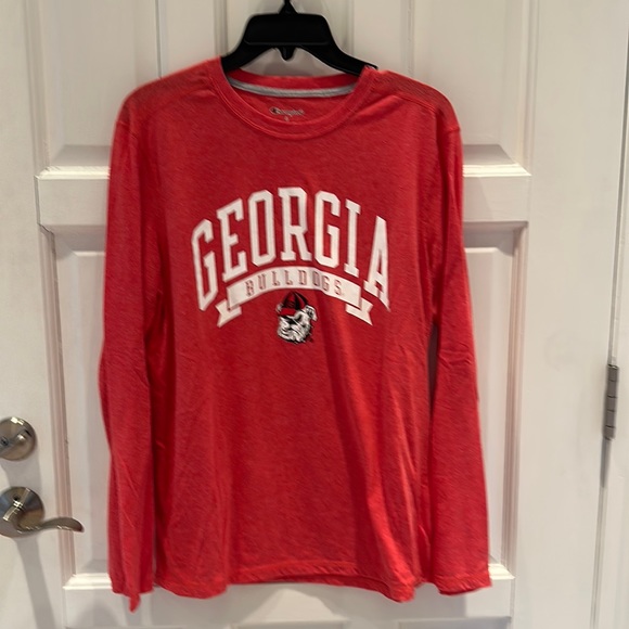 Champion | Shirts | University Of Georgia Bulldogs Long Sleeve | Poshmark